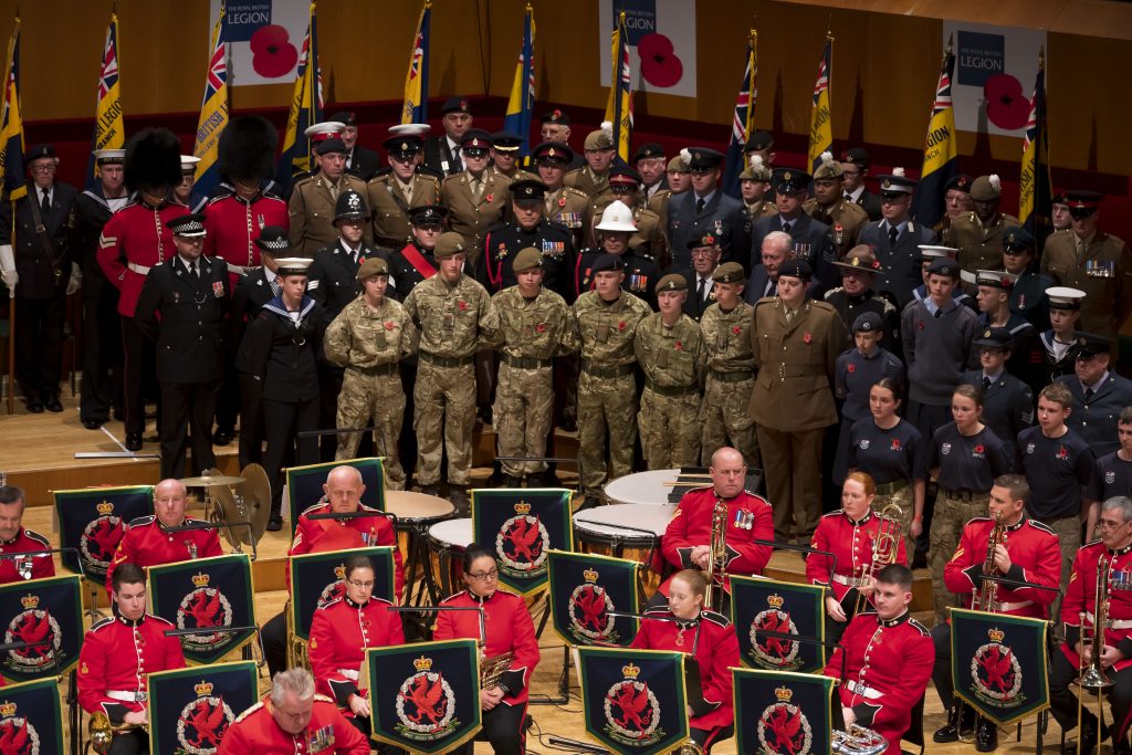 MPCT Cardiff join The Royal British Legion Festival of Remembrance, Wales - MPCT